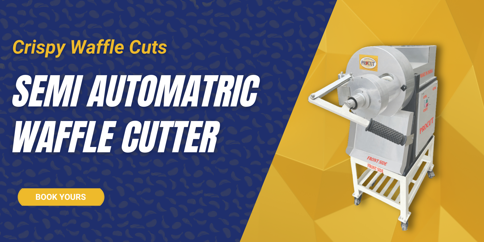 SEMI AUTOMATIC WAFFLE CUTTER – Home